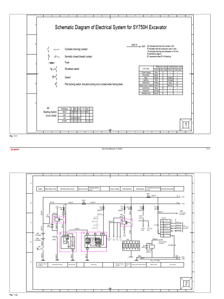 Diagrama Eletrico Sy750 | PDF | Relay | Switch