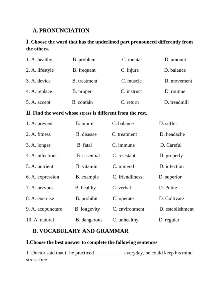 Pronunciation Pdf Foods Yoga