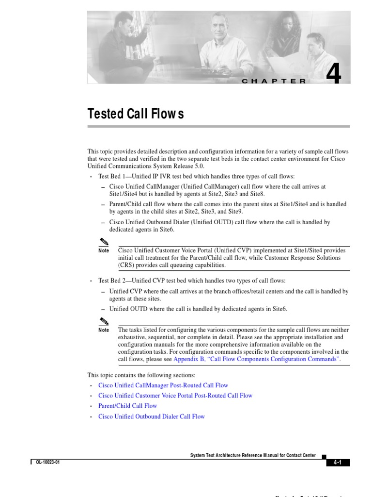 Tested Call Flows: Appendix B, "Call Flow Components Configuration ...