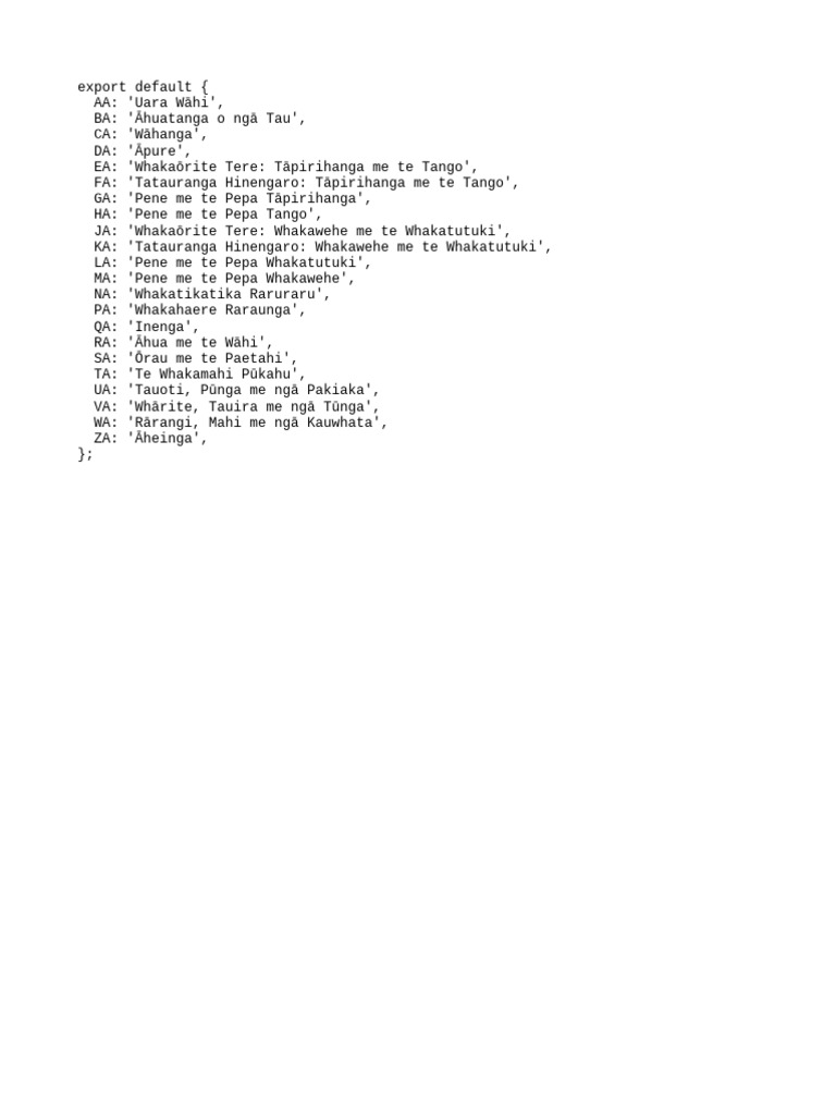Te Reo Māori Math Concepts | PDF | Computers