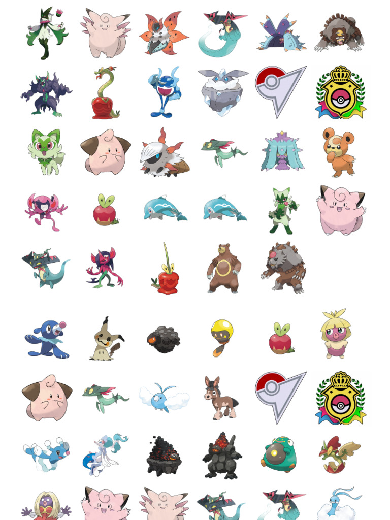 STICKER 2 POKEMON (Recuperado) | PDF
