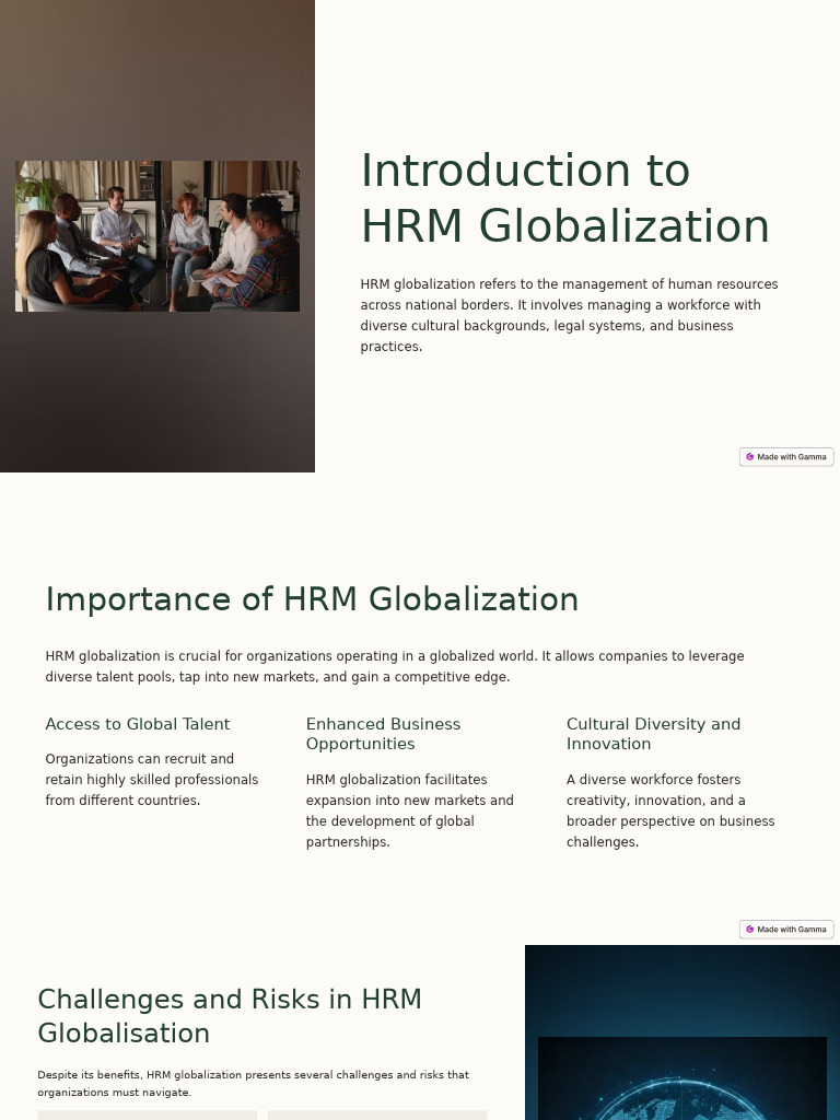 Introduction-to-HRM-Globalization | PDF | Human Resource Management ...