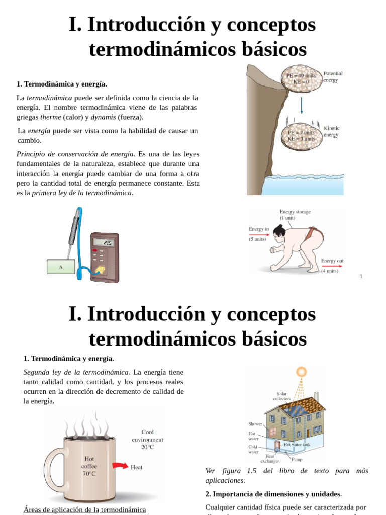 Conceptos Basicos de La Termodinamica | PDF | Termodinámica | Temperatura