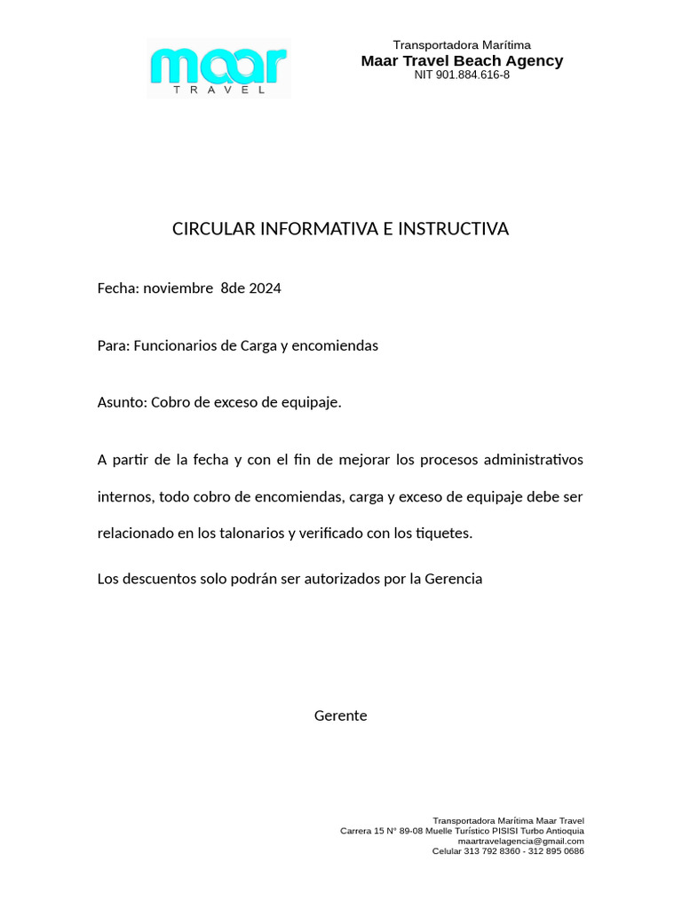 Circular Instructiva Nov | PDF | Tecnología