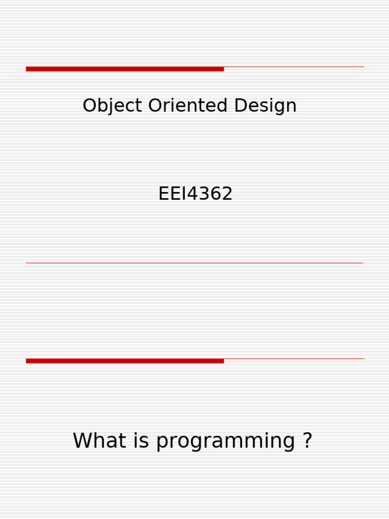 DS01-Introduction To Programing | PDF | Programming Paradigms ...