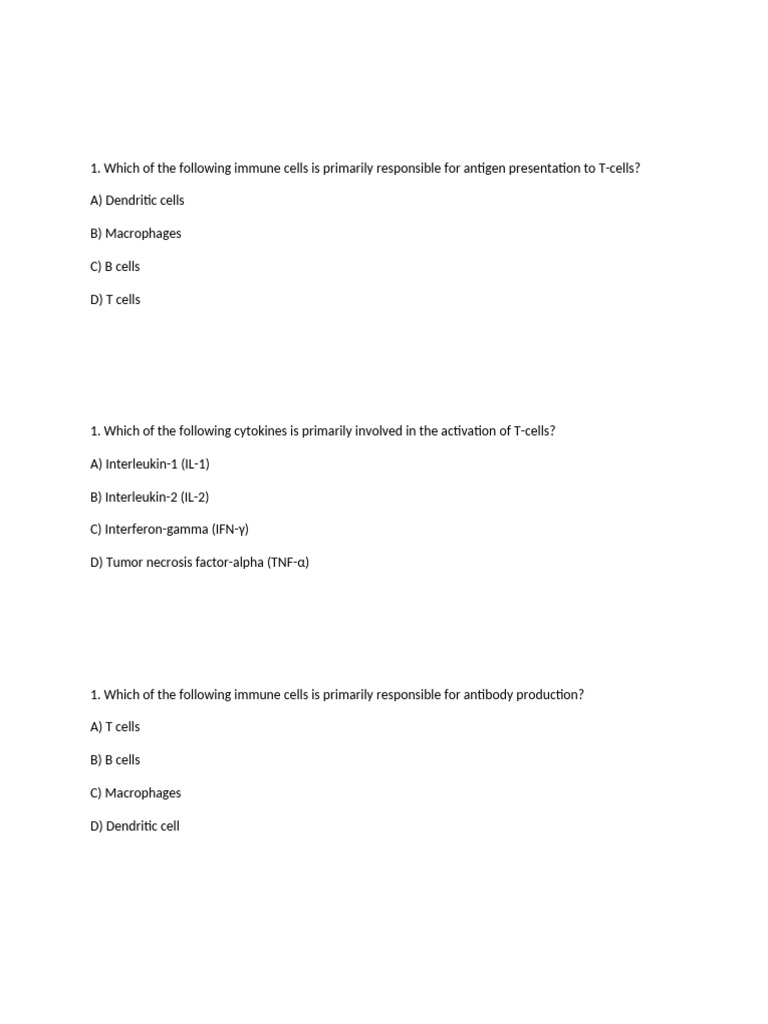Immune and Hormonal System Quiz | PDF | Digestion | Immune System