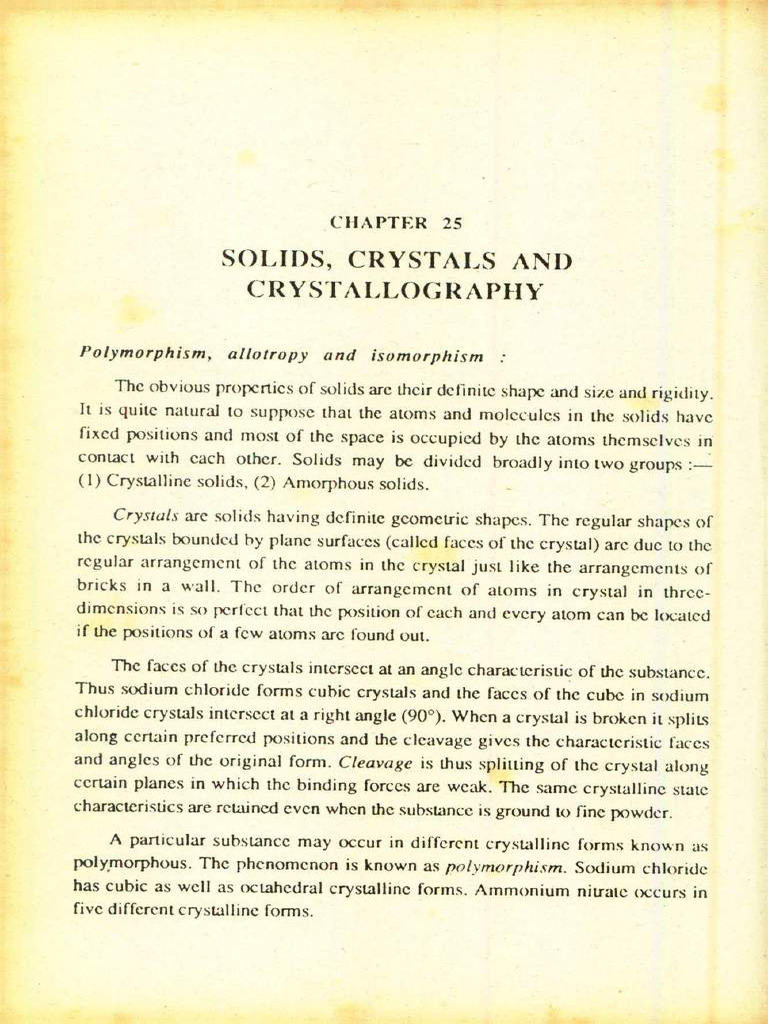 Chapter 25-27 | PDF | Radioactive Decay | Crystal Structure