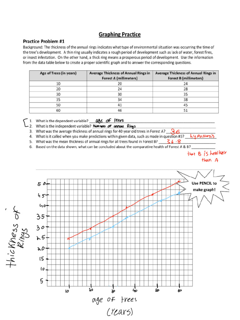 Graphing Practice #3 | PDF