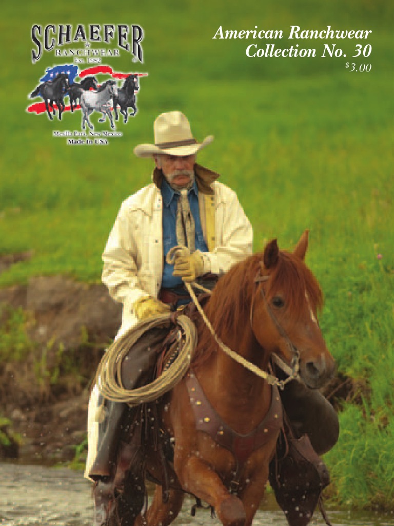 2012 Schaefer Ranchwear Catalog | PDF | Jeans | Shirt