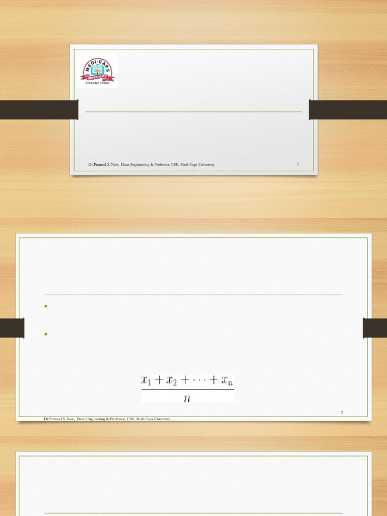 Understanding Mean, Median, Mode, Probability | PDF | Mode (Statistics ...