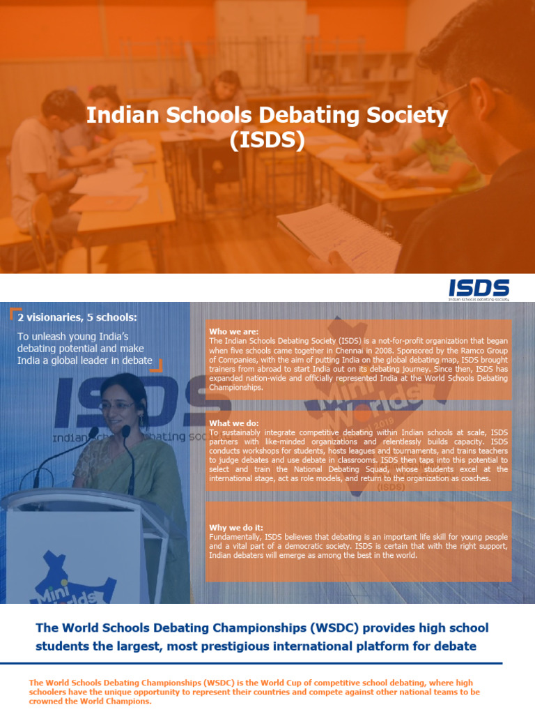 About ISDS (2020) | PDF | Teachers | Educational Technology