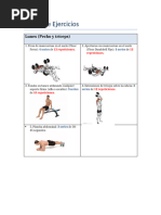 Rutina DeusaFIT | PDF