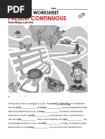 Scene Description Worksheets | PDF