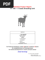 Goat Farming Project Report | PDF | Meat | Agriculture