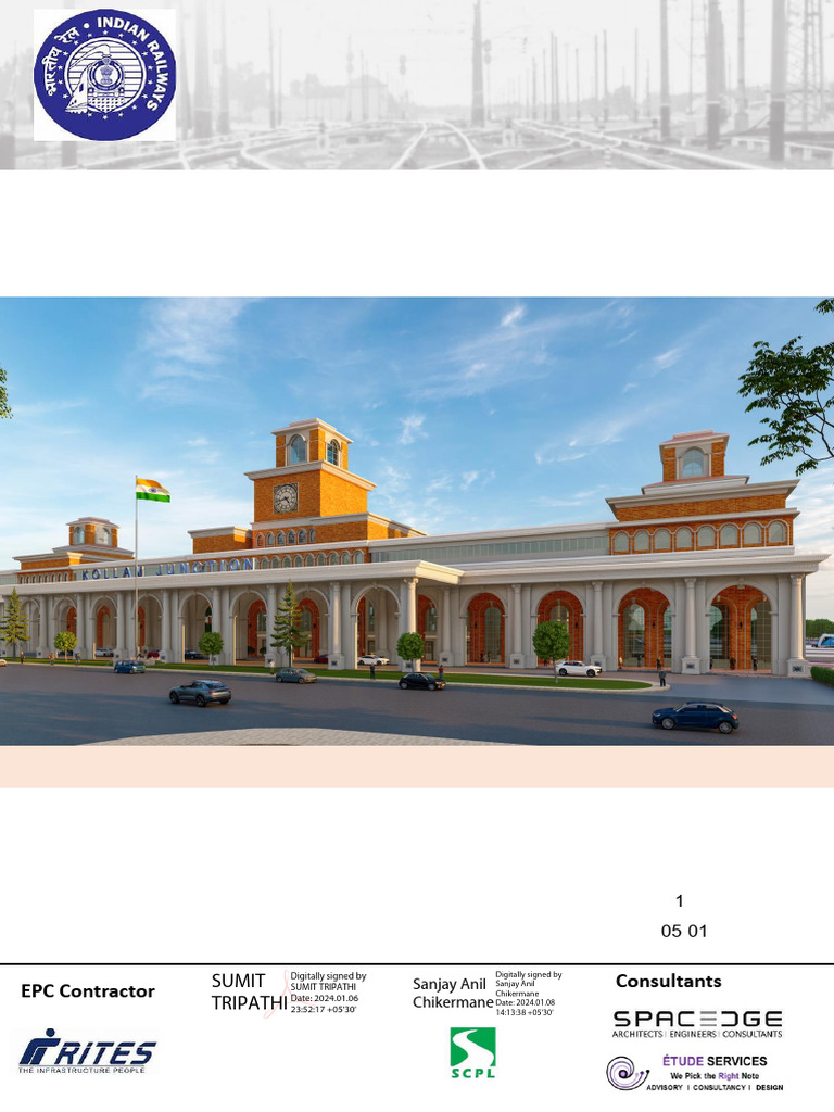 DBR Foot Over Bridge QLN | PDF | Welding | Construction