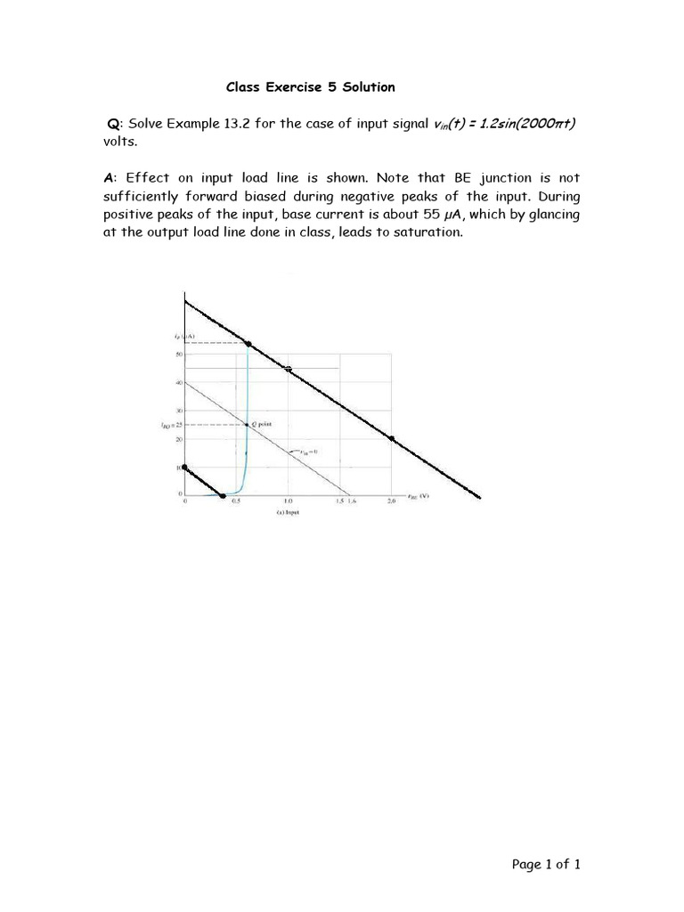 Class Exercise 5 Solution | PDF
