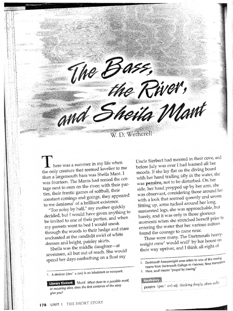 The Bass, The River and Sheila Mant | PDF