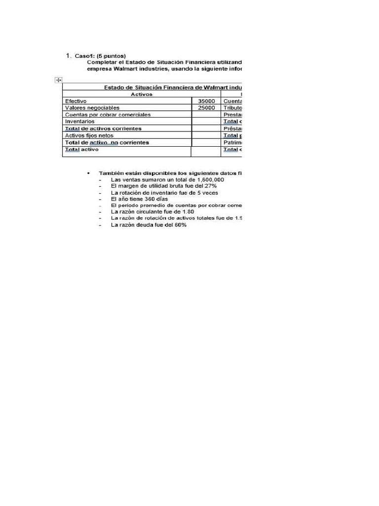 Pregunta Uno | PDF | Finanzas y dinero