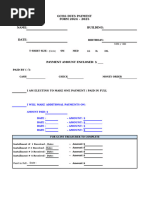Cash Disbursement Form | PDF | Finance & Money Management | Law