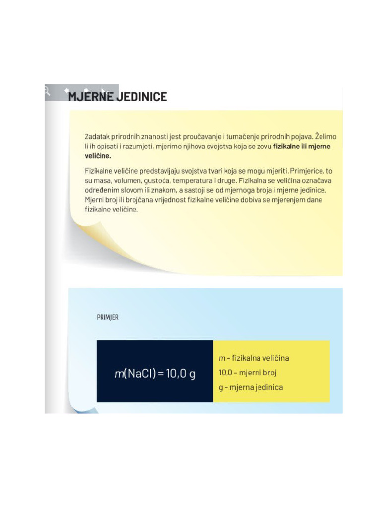 Mjerne Jedinice | PDF