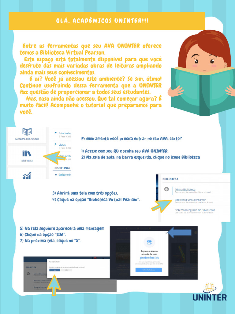 Tutorial - Como Acessar Minha Biblioteca Virtual | PDF