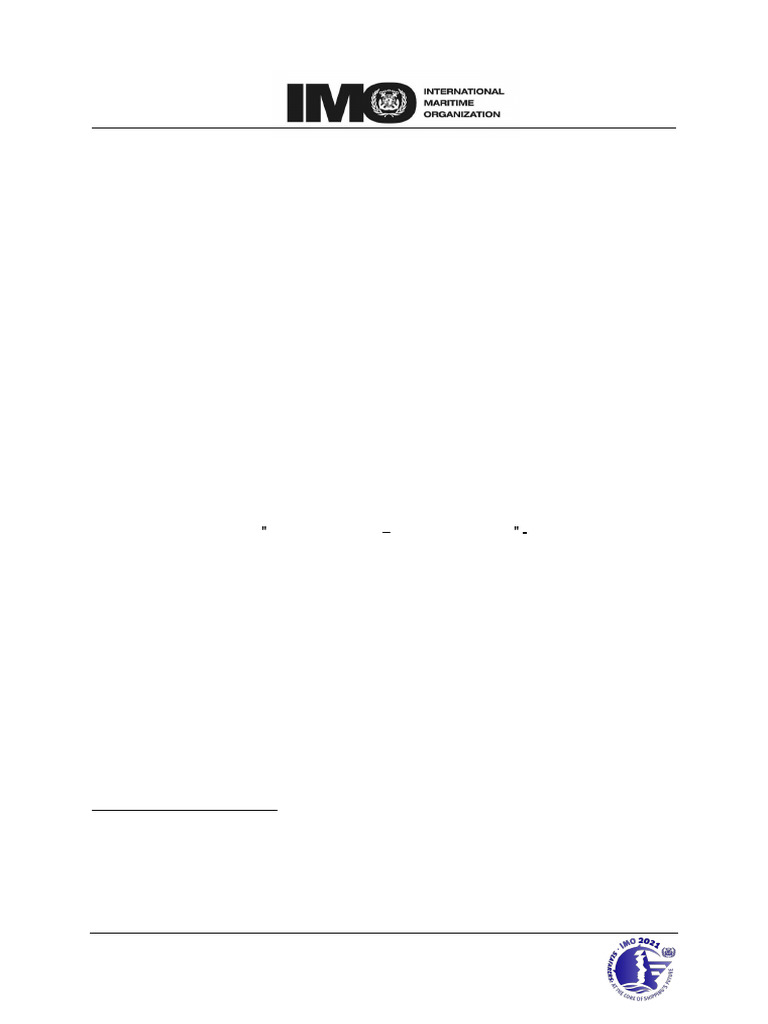 MSC.1Circ.1101Rev.3 - MEPC.1Circ.409Rev.3 - FAL.1Circ.100Rev.3 | PDF | Tugboat | Shipping