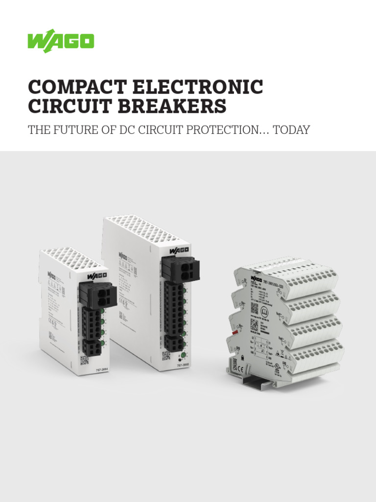 Compact Electronic Circuit Breakers 60563178 | PDF | Power Supply ...