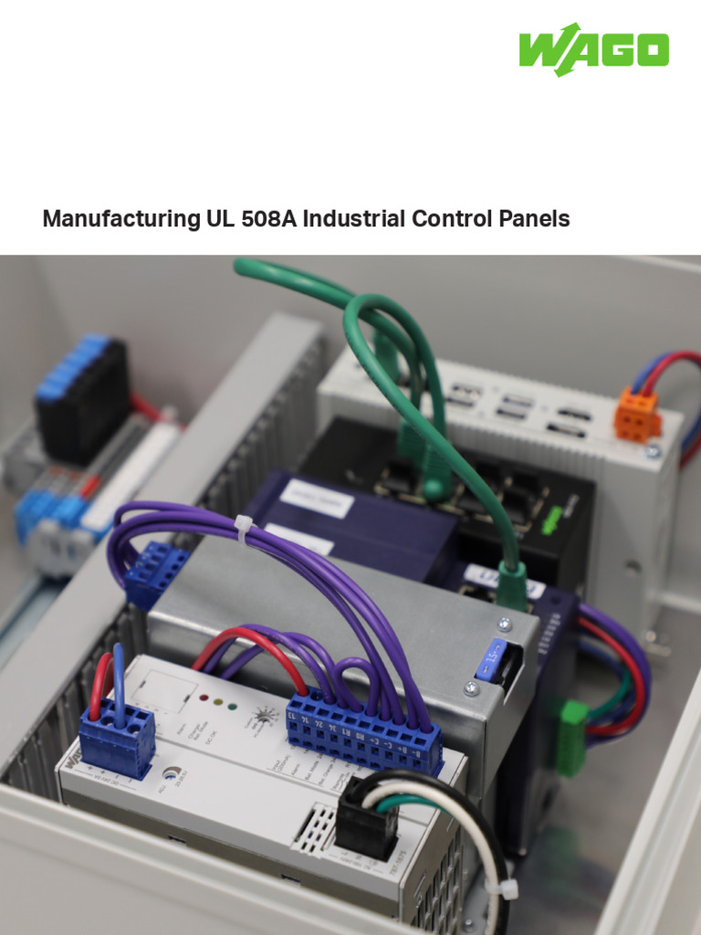Manufacturing UL 508A Industrial Control Panels 60497065 | PDF