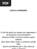 Jesus: Cordeiro e Leão Ressuscitado | PDF