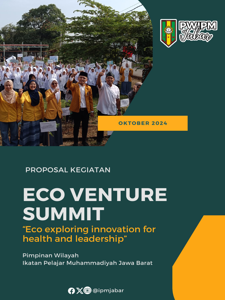 Proposal Eco Venture Summit | PDF | Ilmu Sosial