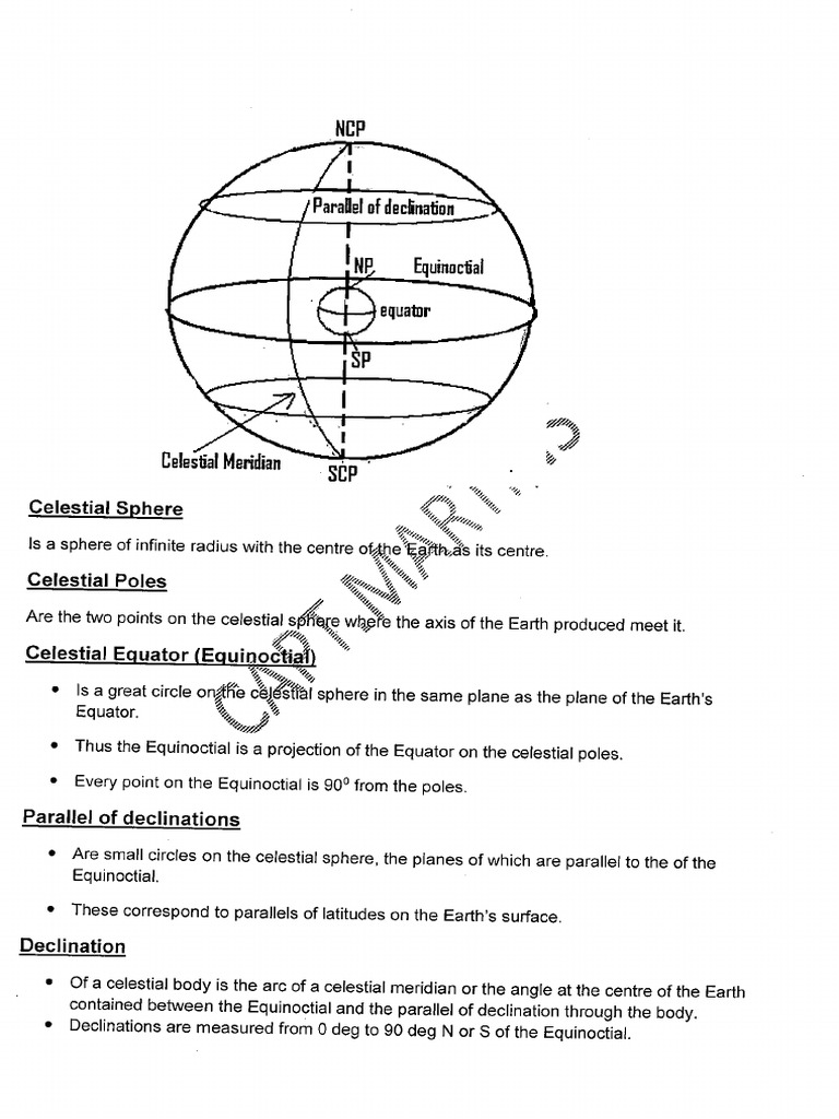 CELNAV Theory Martin | PDF