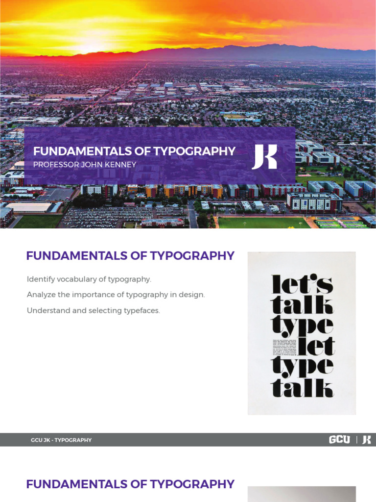 Typography 101 | PDF | Typefaces | Typography