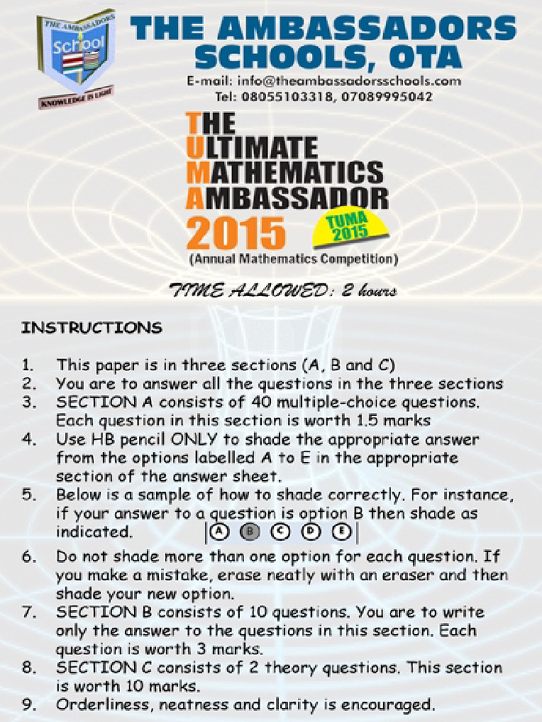 Tuma 2015 PQ | PDF | Mathematics | Euclidean Geometry