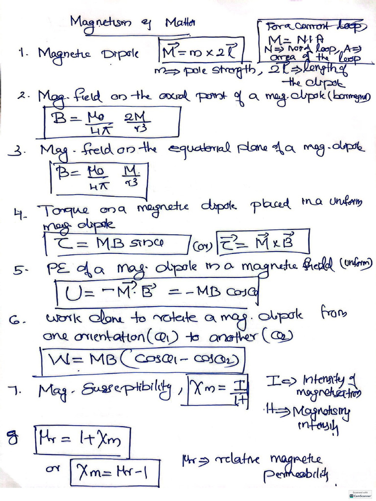 Physics Notes | PDF