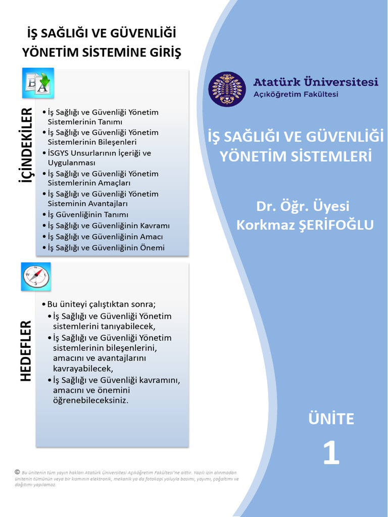 İsg Yönetim Sistemleri Komple | PDF