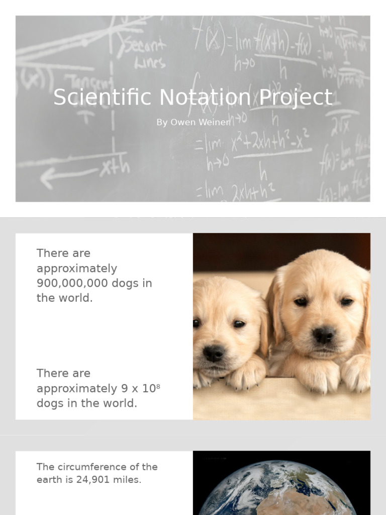 Scientific Notation Owen Weiner 6th | PDF | Religion & Spirituality
