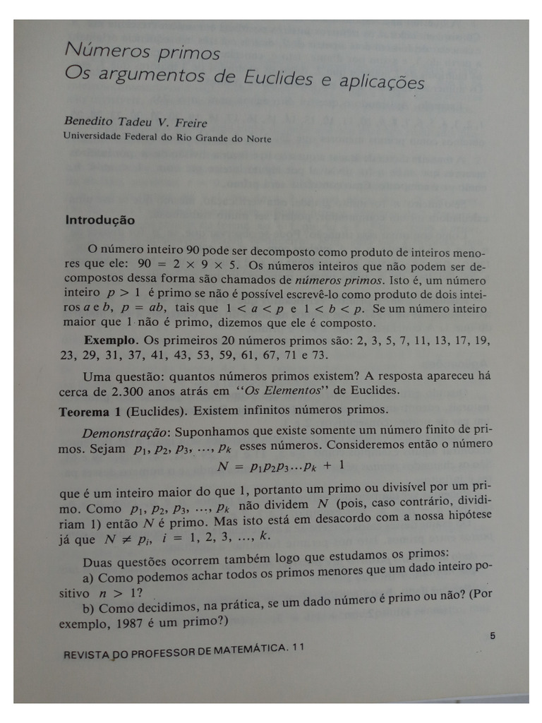 Algoritmo de Euclides | PDF