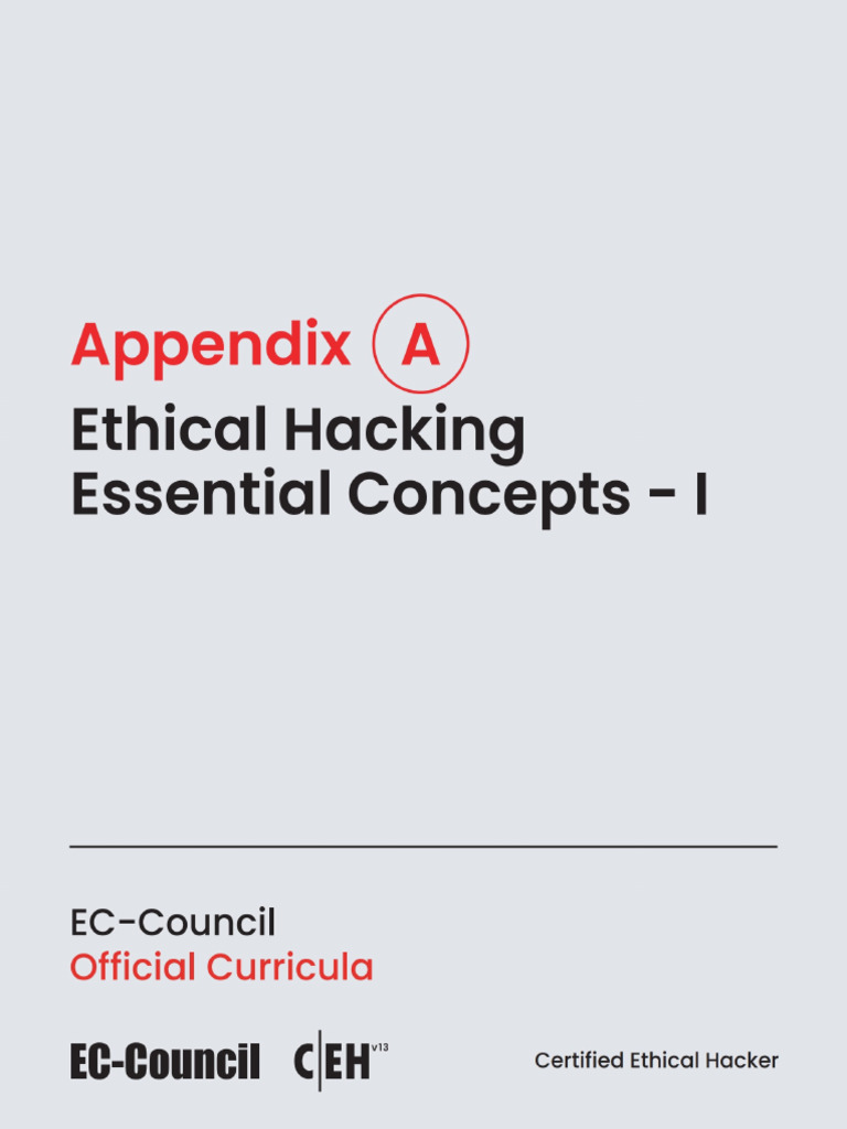 CEHv13 - Appendix Hide01.Ir | PDF