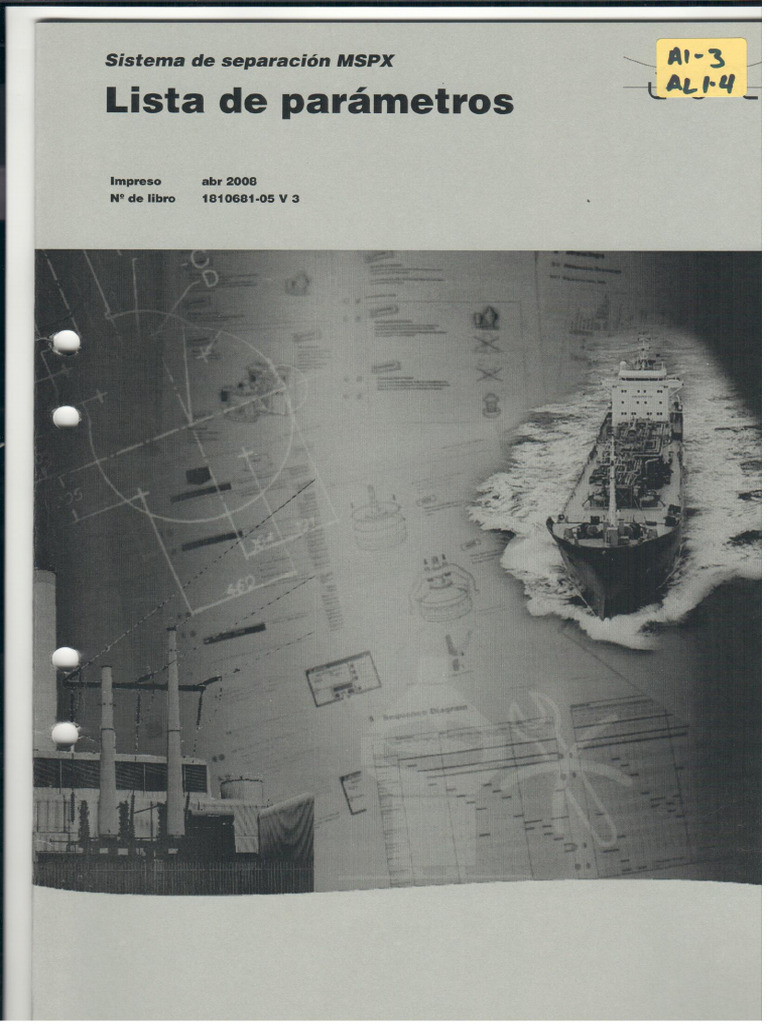 Módulo Separación MSPX, Lista de Parametros | PDF