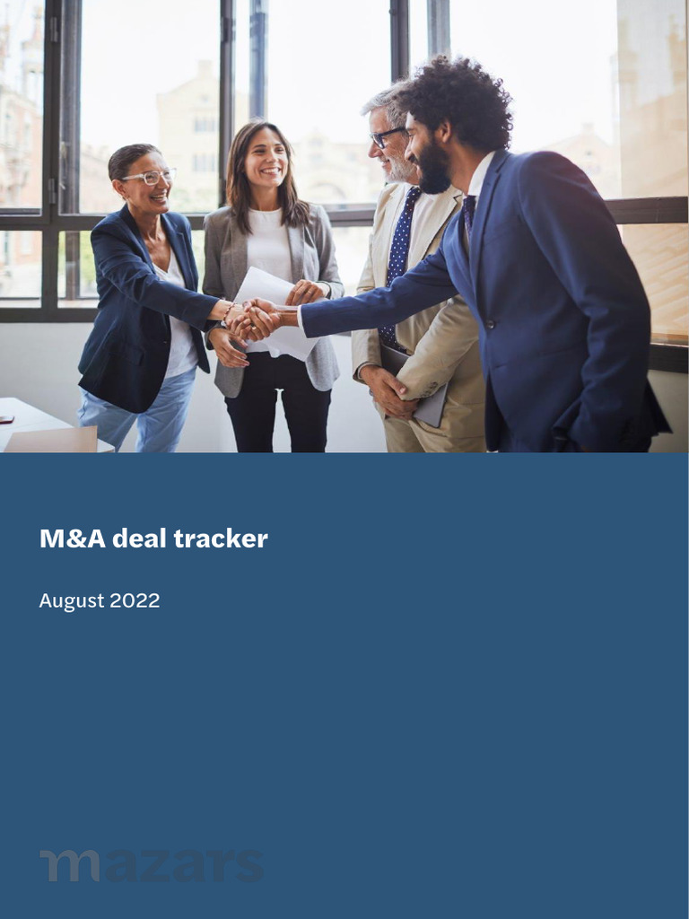 MA Deal Tracker | PDF | Corporations | Companies