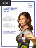 Catalogue Mentor Final Breast Implant | PDF | Length | Volume