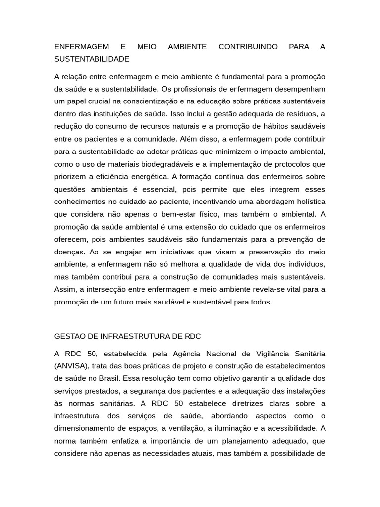 Resumos Enfermagem Pdf Despesa Enfermagem