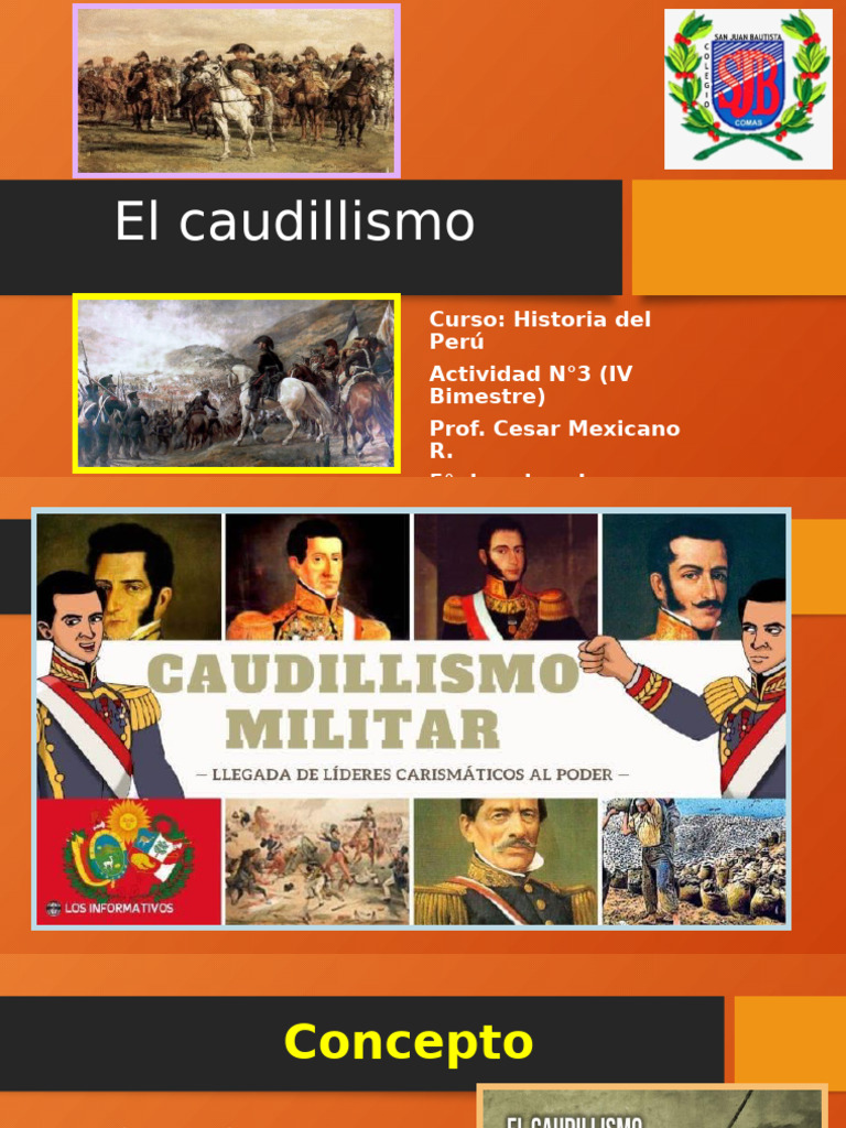 El Caudillismo | PDF