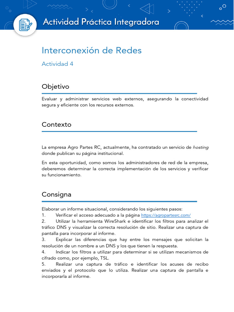 Actividad 4 Interconexion de Redes1 | PDF