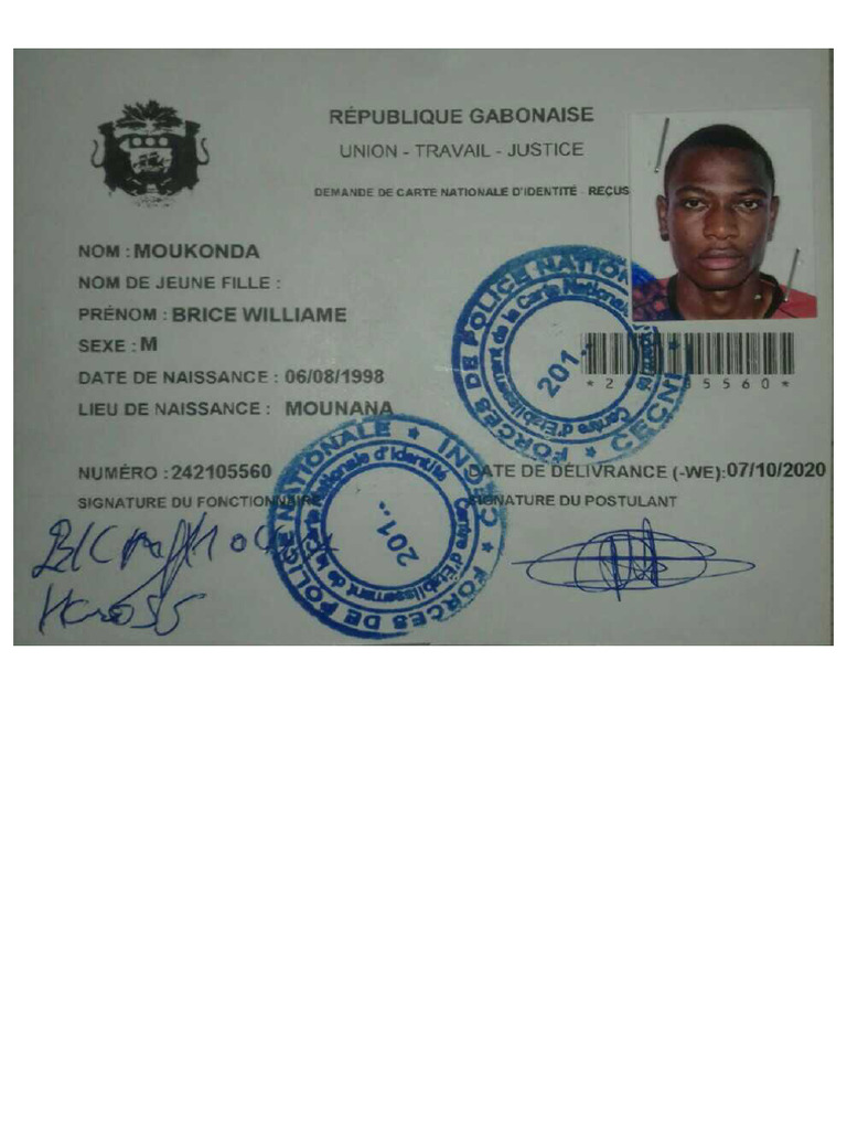 Récépissé - 241006 - 114016 | PDF