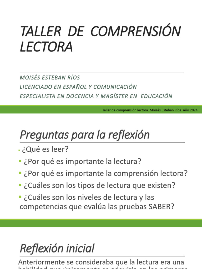 Estrategias para Comprensión Lectora | PDF | Comprensión lectora ...