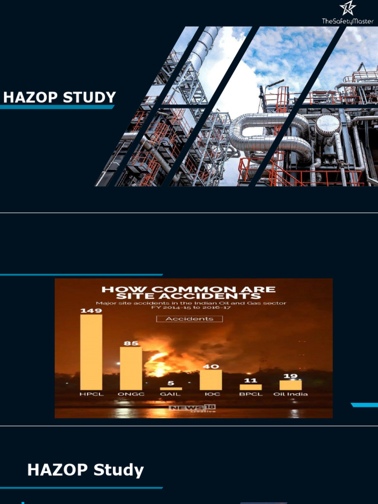 HAZOP Study-TSM TheSafetyMaster P LTD | PDF | Risk | Safety