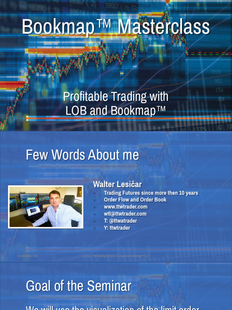 Bookmap Masterclass | PDF | Market Maker | Auction