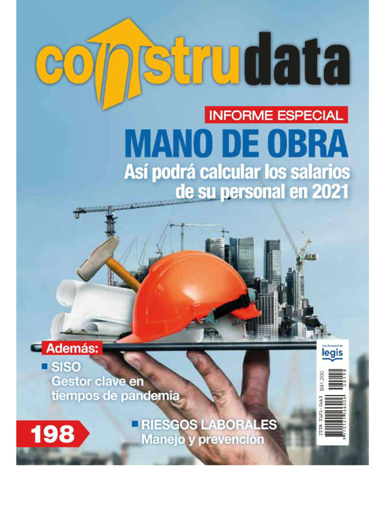 198 Mano de Obra 2021 | PDF
