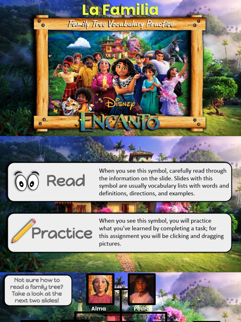 Encanto Family Tree Worksheet | PDF